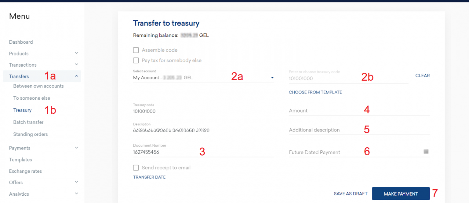 How To Pay Your Taxes To The Treasury (Georgia) | ExpatHub.GE